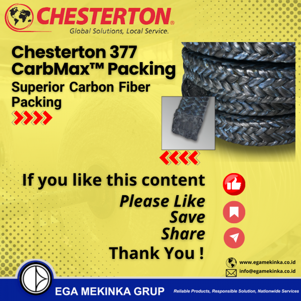 Chesterton 377 CarbMax™ Packing Superior Carbon Fiber Pack